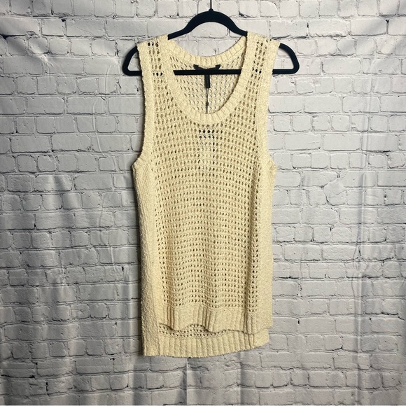 BCBGMaxAzria | Sweaters | Bcbg Crochet Sweater Vest | Poshmark
